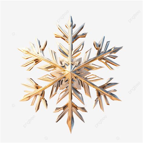 3d 금속 눈송이 겨울 눈송이 내가 재료 Png 일러스트 및 이미지 에 대한 무료 다운로드 Pngtree