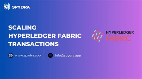 Scaling Hyperledger Fabric Transactions Strategies For Enhancing