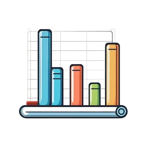 premium photo bar graph icon business chart data visualization graph