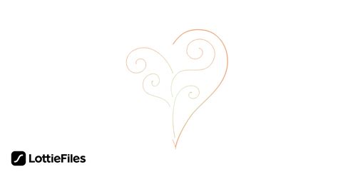 Free Animated Curly Heart Animation By Julie Berry Lottiefiles