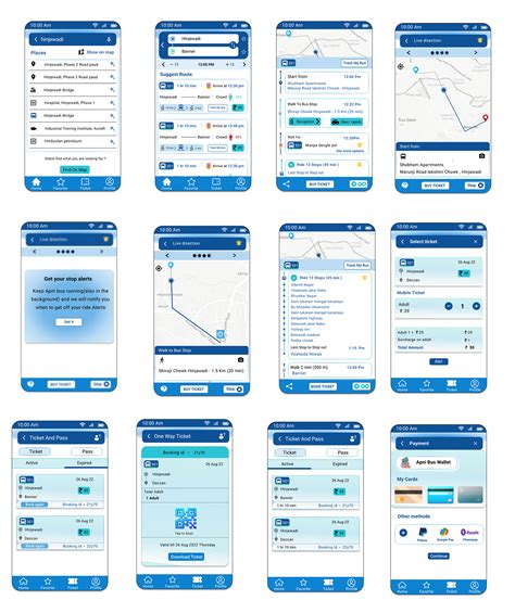 Apni Bus Public Transport Mobile App On Behance