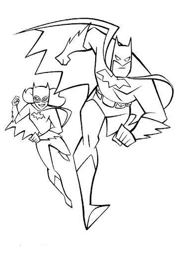 Desenho Batgirl Para Colorir Imprimir E Desenhar Colorir Me