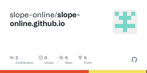 Github Slope Onlineslope Github Slope Onlineslope