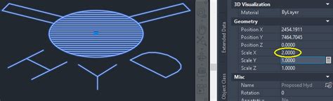 Scale In One Direction Without Block Autodesk Community