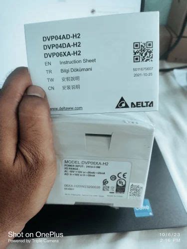 Delta PLC DVP06XA H2 At 11993 Piece Delta PLC In Kanpur ID 2852729254888
