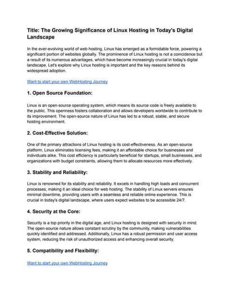 Linux Web Hostingpdf