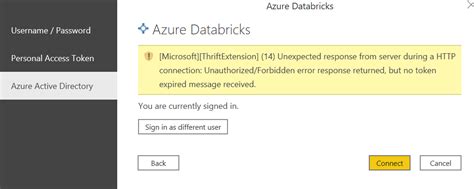 Connect To Azure Databricks Using Active Directory Microsoft Fabric