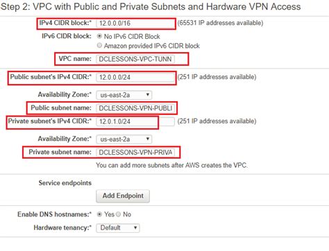 How To Configure VPC Tunneling DCLessons