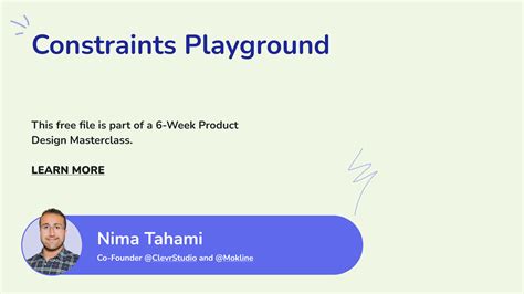 Constraints Playground Figma