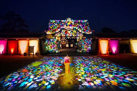 NAKED FLOWERS 2022 秋 世界遺産二条城オープニングセレモニー NAKED INC 株式会社ネイキッド