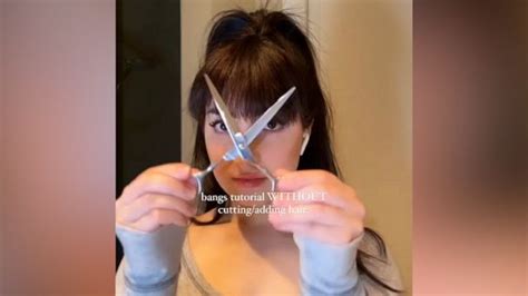 Video How To Get Bangs Without Cutting Your Hair ABC News