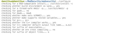 开源waf Modsecurity编译安装教程（ubuntu20 04，nginx） Modsecurity安装 Csdn博客