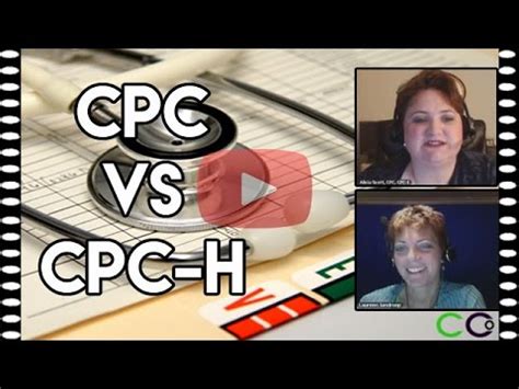 Medical Billing And Coding Certification CPC Vs CPC H