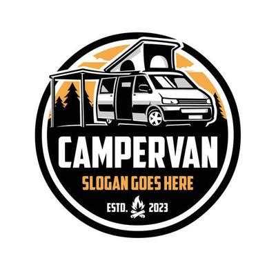 Campervan Vector Art Icons And Graphics For Free Download