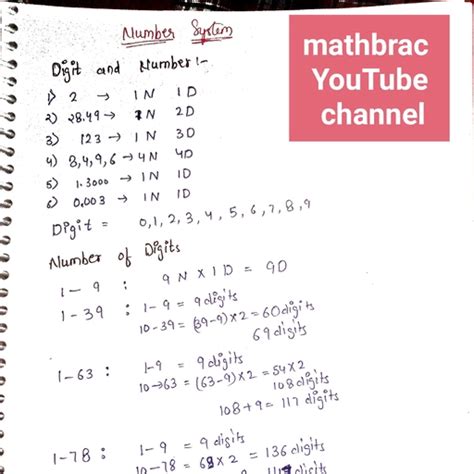 Number System 1pdf Maths Notes Teachmint