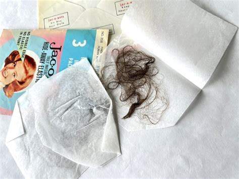 6 Vintage Jac O Net Hair Nets 2 Packs Medium Brown No… Gem