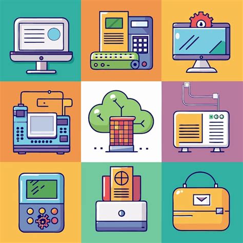 Premium Vector Comprehensive It Solutions Icons Cloud Computing Data Analytics And Cybersecurity