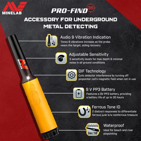 Minelab Pro Find 35 Waterproof Pinpointer