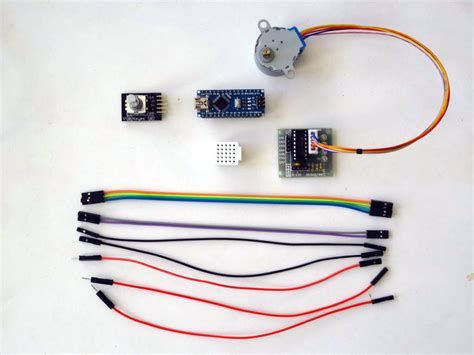 Arduino Nano And Visuino Control Stepper Motor With Rotary Encoder Visuino Visual