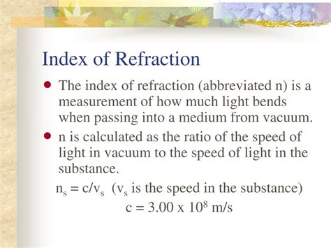 PPT Refraction And Lenses In Optics PowerPoint Presentation Free Download ID 9664147