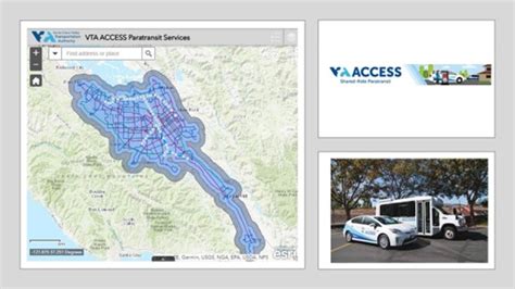 An Interactive Mapping Tool For Vta Access Paratransit Services Vta
