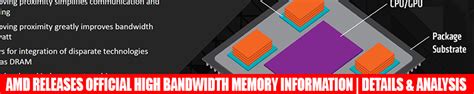 AMD High Bandwidth Memory Official Slides Appear HBM Technology Explained RedGamingTech