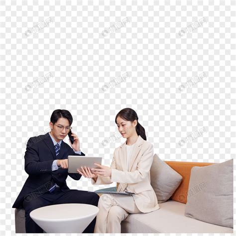 精英商务人士洽谈合作元素素材下载 正版素材402441774 摄图网