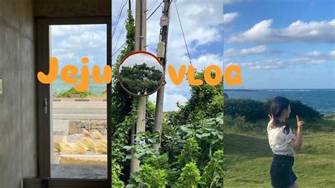 여행vlog 제주도 동쪽여행🍊 1박2일 제주도 성산 여행 비오는날 제주도 여행 Youtube