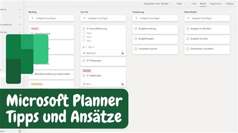 Wie Kann Ich Mich Mit Dem Microsoft Planner Strukturieren Tipps Für