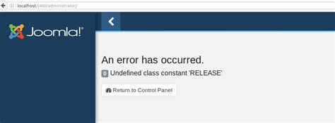 40 Install Undefined Class Constant Release · Issue 18154