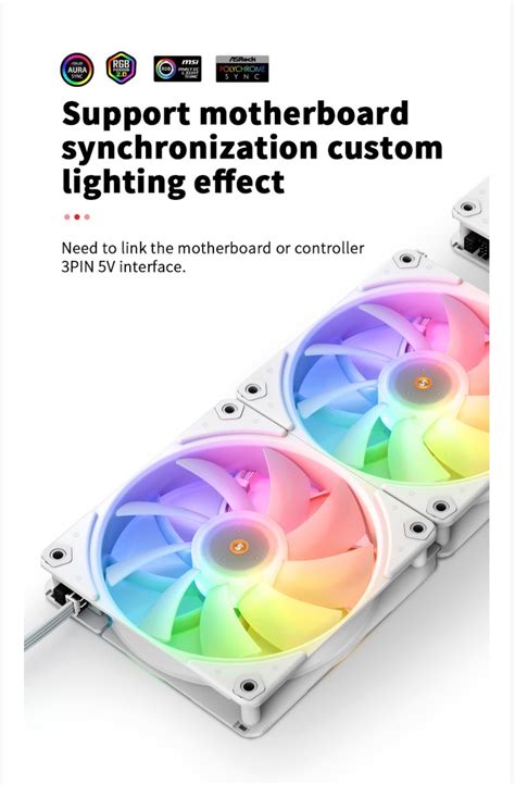 Jonsbo Zf Pin Argb Pwm Cm Splicing Method Building Block Fan Magic Fan Pc Case