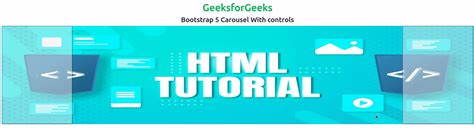 Bootstrap 5 Carousel With Controls Geeksforgeeks