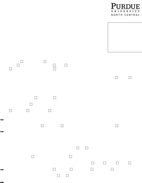 Purdue University Application Form Purdue University Free Download