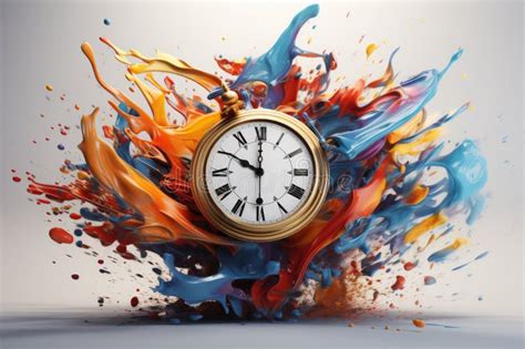 Time Management Reminder And Schedule Concept Generative Ai Stock