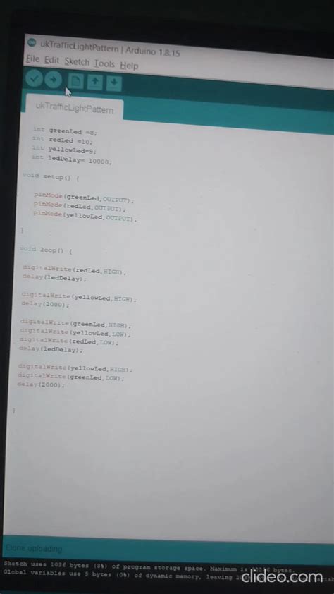 Uk Traffic Light Pattern With Arduino Rarduinoprojects