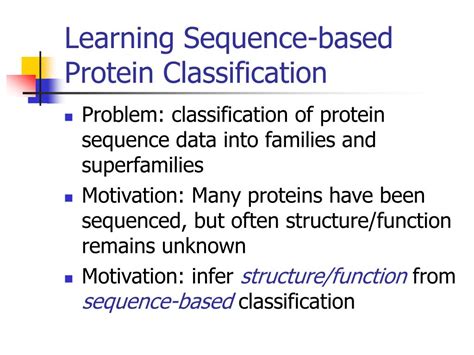 Ppt Support Vector Machine And String Kernels For Protein Classification Powerpoint