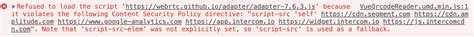 doesn t work offline due to external dependency loading at runtime