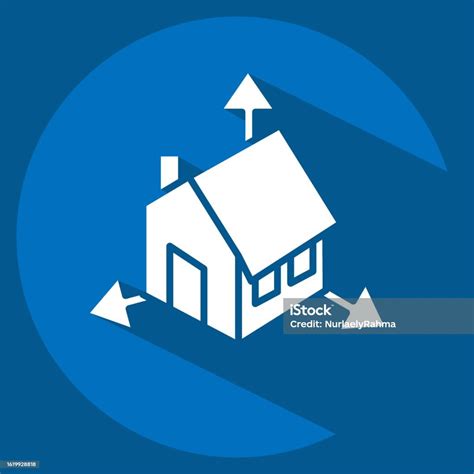 아이콘 건축 디자인 3d 시각화 기호와 관련이 있습니다 긴 그림자 스타일 심플한 디자인 편집 가능 간단한 그림 3차원 형태에