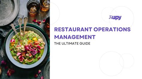 The Ultimate Guide To Restaurant Operations Management