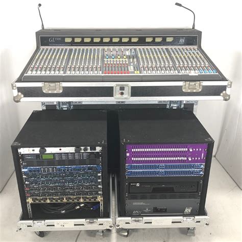 Allen & Heath GL3300 Set with 2 Racks – Buy now from 10Kused