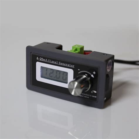 2 Wire 4 20ma Current Loop Signal Generator Panel Mounted Current Transducer Support 2 3 4 Wires