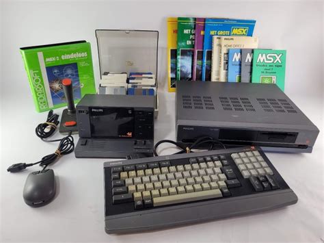 Philips Msx 2 Console With Games Without Original Box Catawiki