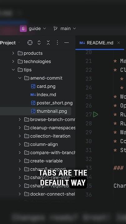 Have You Tried Using Tabs 👀programmingtips Codingtips Jetbrains Productivity Coding Youtube
