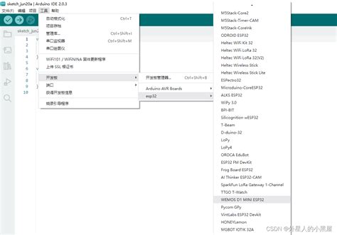 Arduino Ide 配置 Esp32 开发环境aduino Ide使用esp32 Csdn博客
