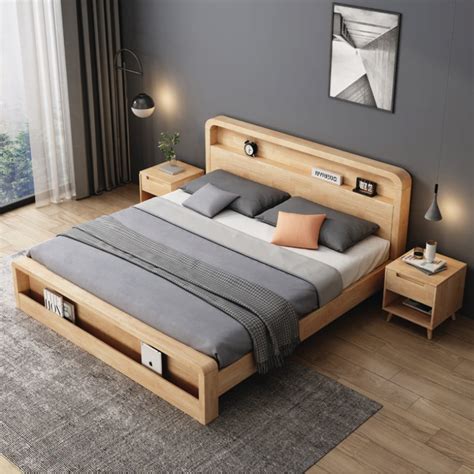 Sayaka Wooden Bed Uncle Perabot Concept Online Store