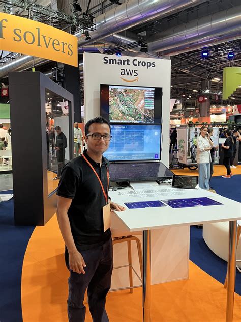 bishesh a on linkedin vivatech amazon aws ai ml geospatial