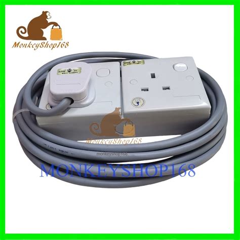 Portable Extension Socket Extension Plug Wire 40 076 Copper Cable Trailing Socket Sirim