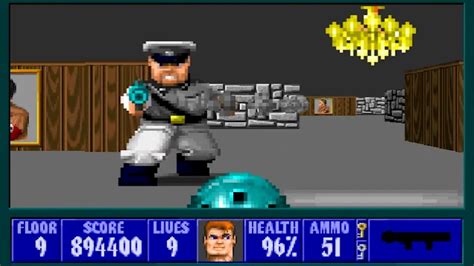 Wolfenstein 3d 30th Anniversary Edition Episode 4 Floor 9 Otto
