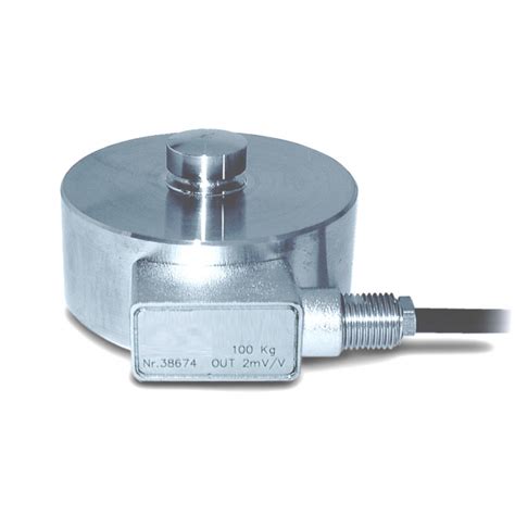 SM C2SAM High Capacity Compression Load Button Load Cell Up To 200T Amplified Version