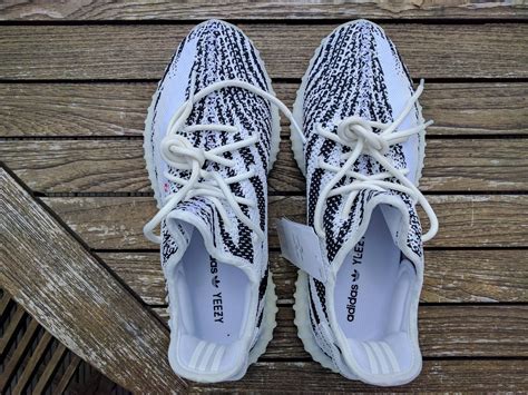 Yeezy 350 Semi Frozen Zebra Facebook Shoes